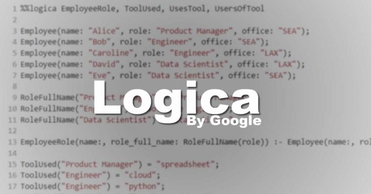 Logica: Google Introduces Free Programming Language For Big Data